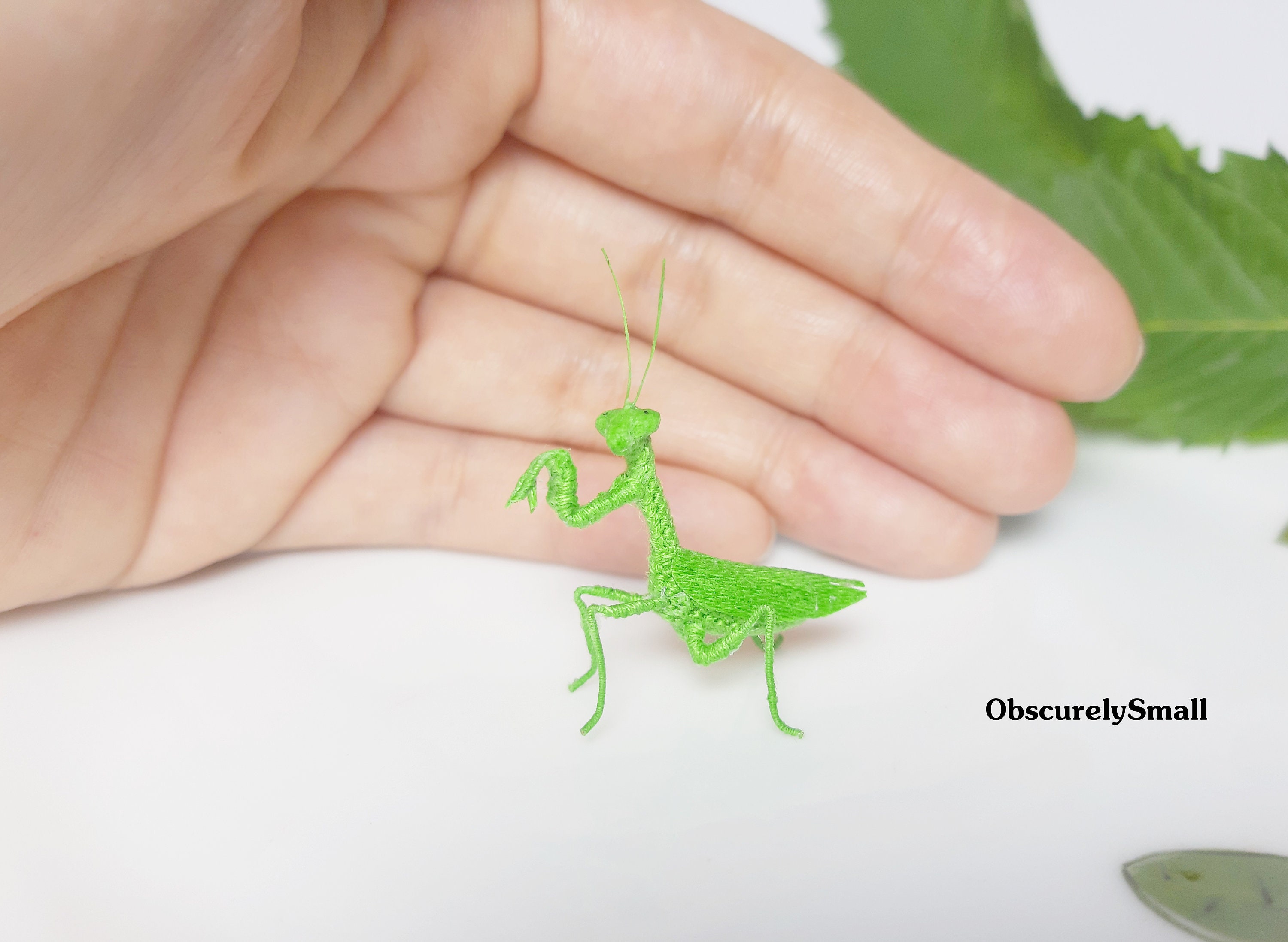 Mantis Mantis Crochet Mantis Crochet Toy Lindos insectos | Etsy