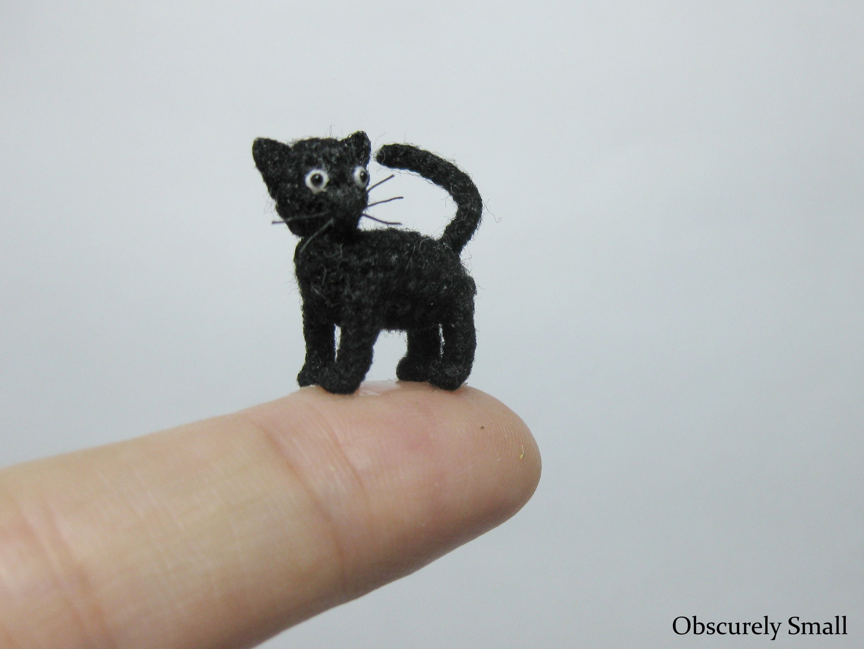 Crochet Tiny Cat - Amigurumi Cat - Made to Order - Etsy