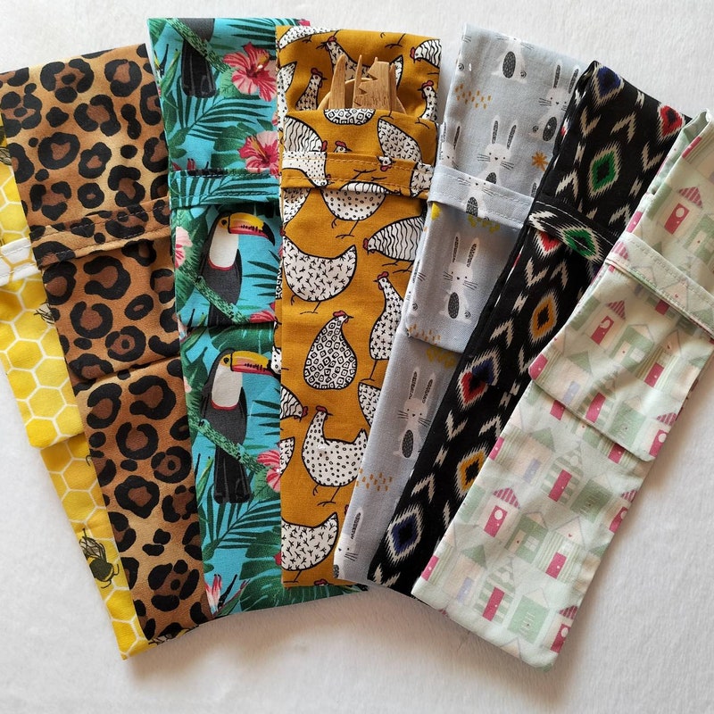 Utensils Travel Pouch - Etsy