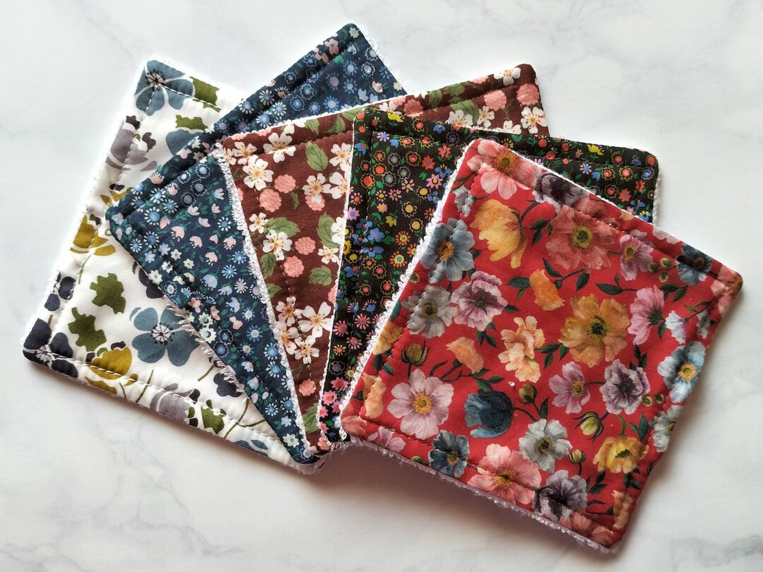 Liberty Reusable Face Wipes, Bamboo Makeup Wipes, Floral Eye Make up ...