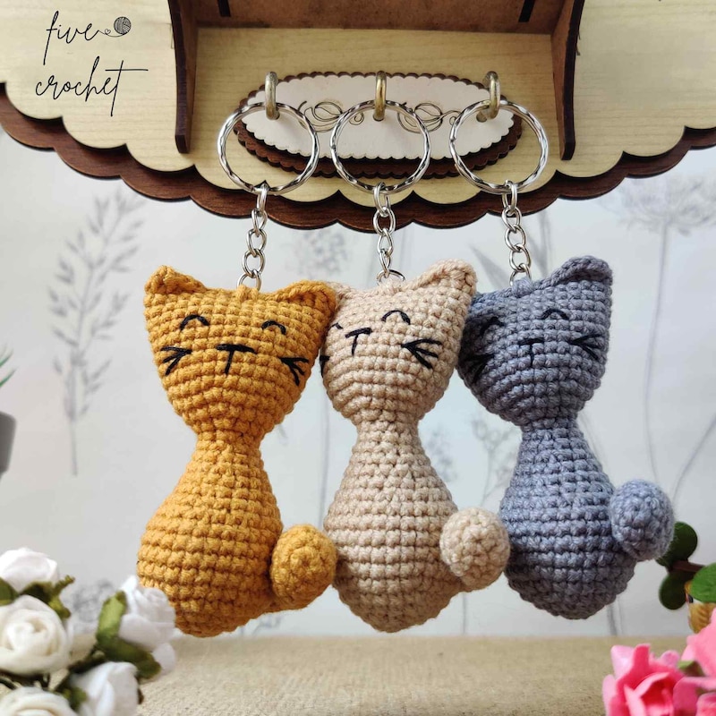 Cat Bag Charm - Etsy