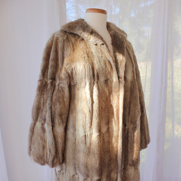 Vintage Fur Coat - Etsy