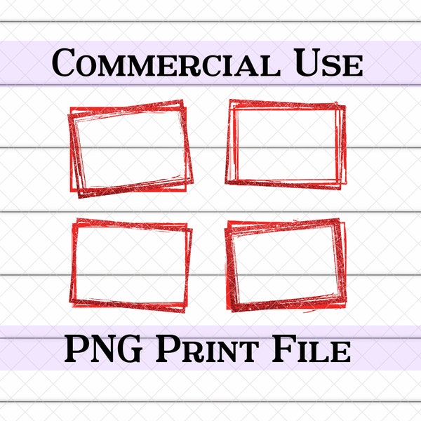 Distressed Frames - Etsy