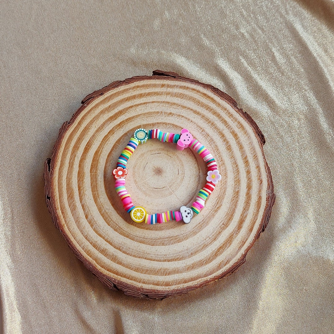 Colorful Beaded Bracelets, Summer Stackable Bracelets, Colorful ...