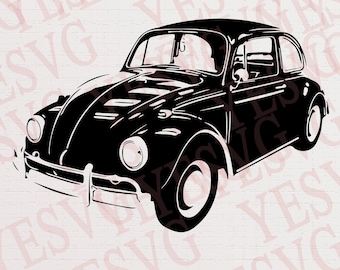 Bug Car Svg | Etsy