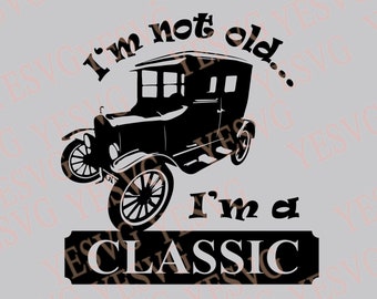 Ford Model-t Clipart vector Clip Art Graphics-digital - Etsy
