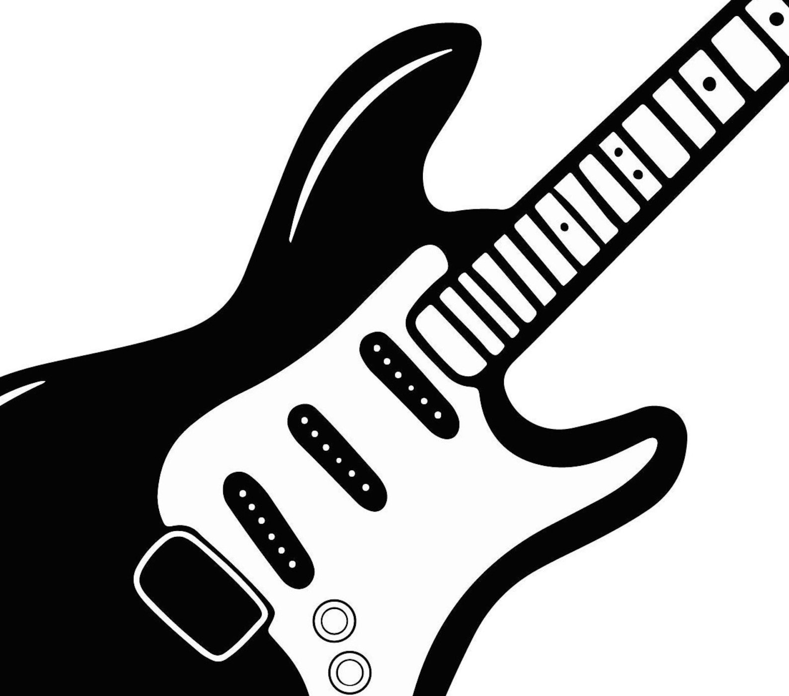 Electric Guitar SVG, Guitar File Clipart, SVG File Cut Files for Circut ...