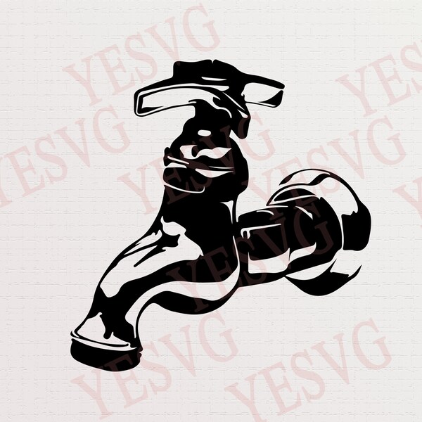 Faucet Svg - Etsy