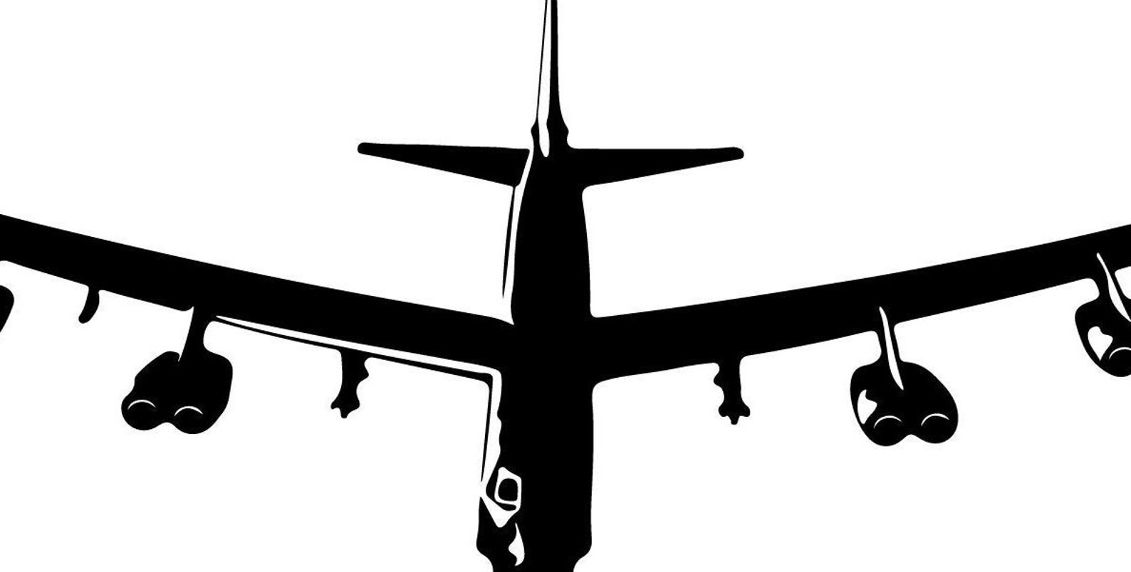 B 52 B52 Bomber USAF SVG United States Air Force Vector - Etsy