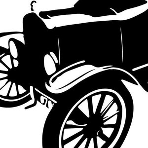 Ford Model T SVG Vintage car vector cut file Model-T | Etsy