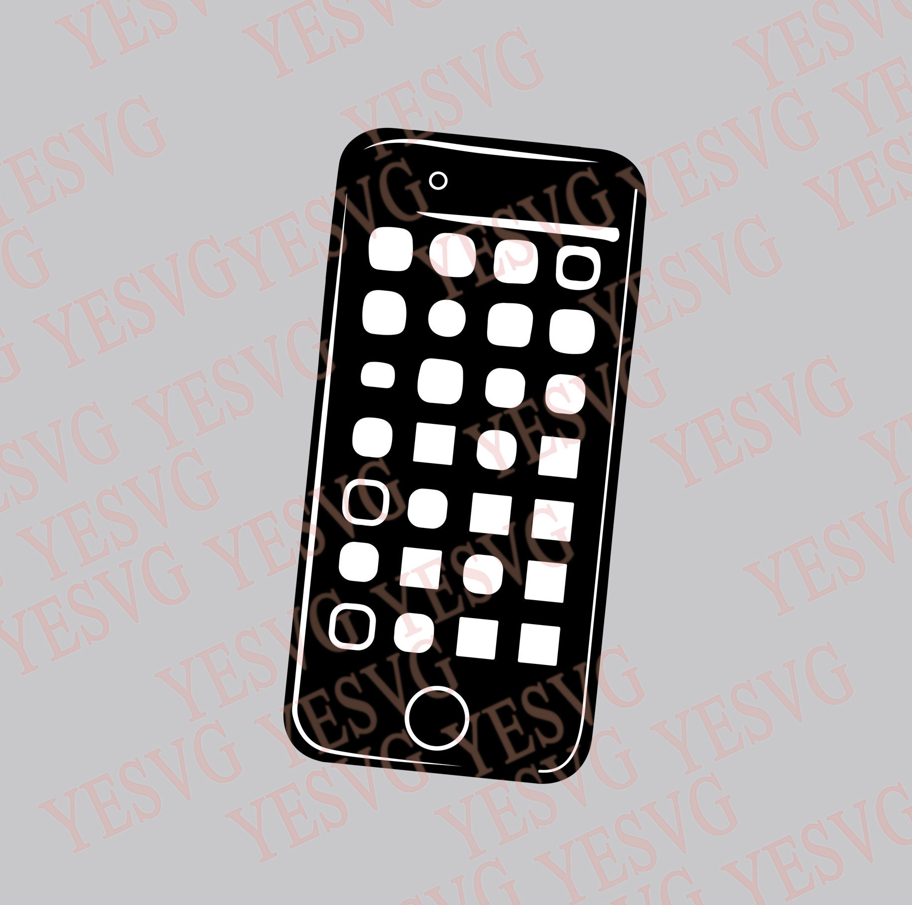 Iphone 5 Back Vector