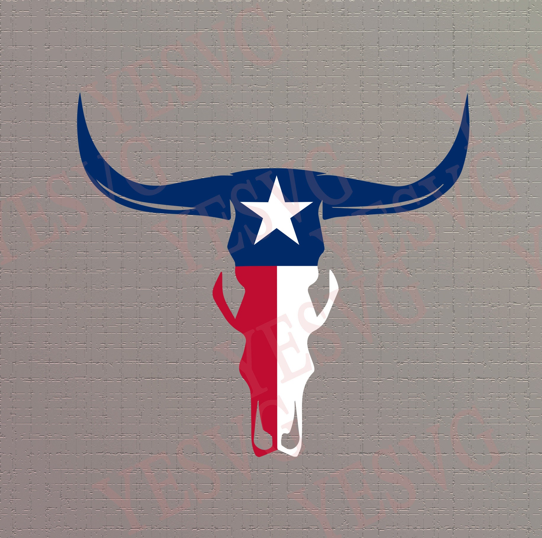 Texas Steer SVG File Texas Skull Clipart Bull SVG SVG - Etsy