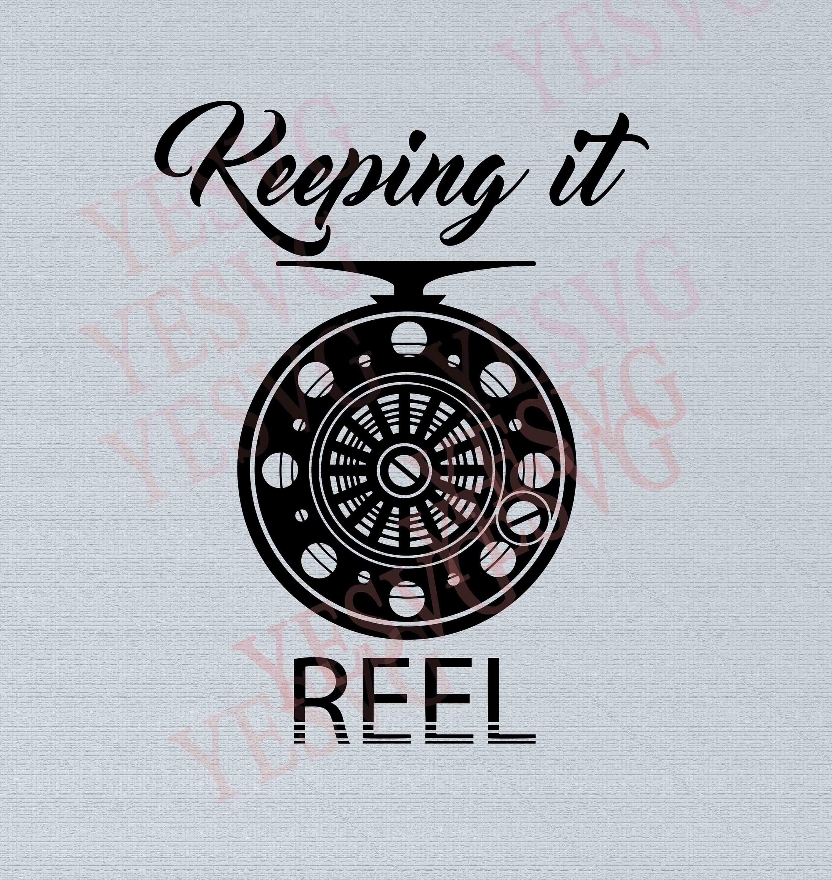 Fly Fishing Reel Clipart