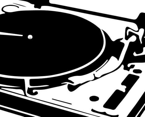 Turntable Vector