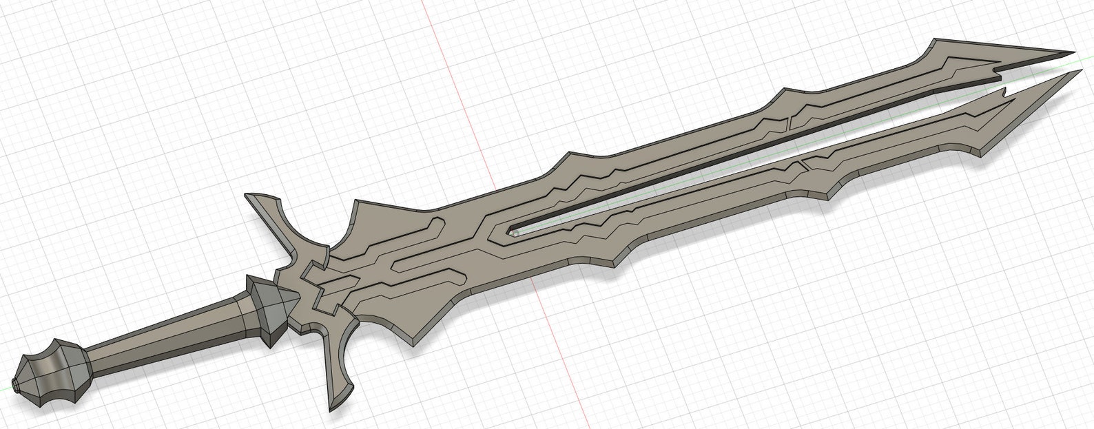 STL FILE Thunderblade From the Legend of Zelda: Breath of the Wild for ...