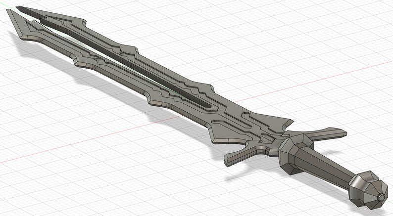 STL FILE Thunderblade From the Legend of Zelda: Breath of the Wild for ...