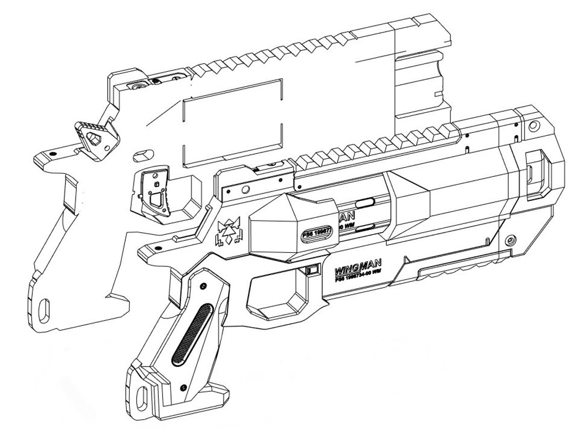 Apex Legends Wingman STL File for 3D Printing - Etsy