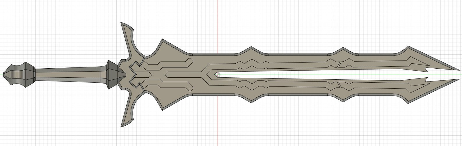 STL FILE Thunderblade From the Legend of Zelda: Breath of the Wild for ...