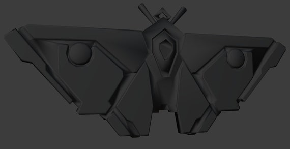 Apex Legends Seer Moth Charm STL File for 3D Printing - Etsy