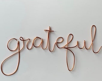 Custom Wire Words Names Phrases Quotes Lyrics Metal | Etsy