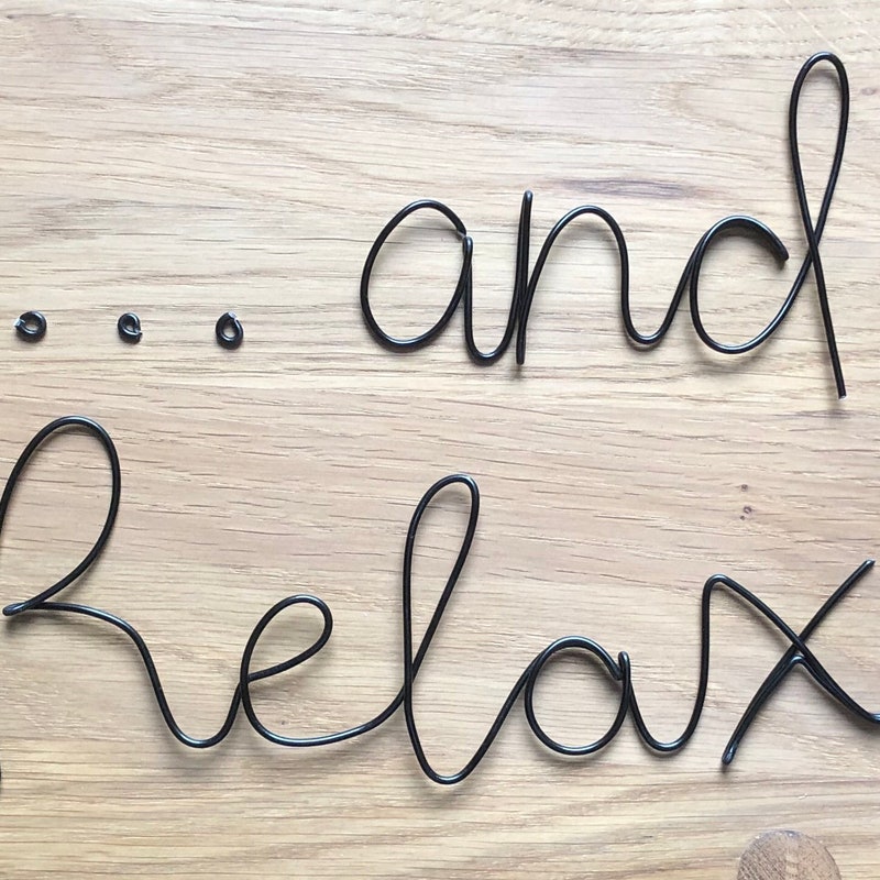 Metal Wall Words - Etsy