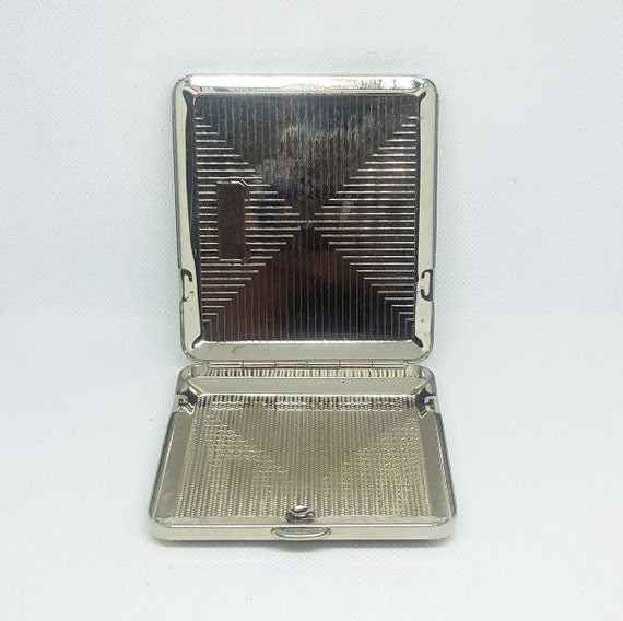 Elegant Vintage Cigarette Tobacco Case - unique gift … - Gem