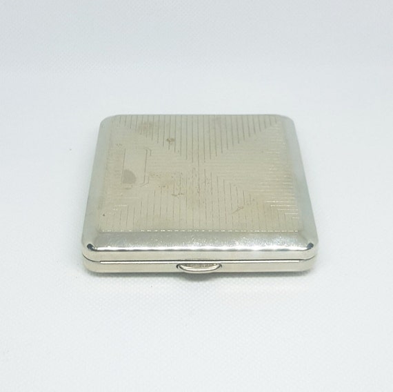 Elegant Vintage Cigarette Tobacco Case - unique gift … - Gem