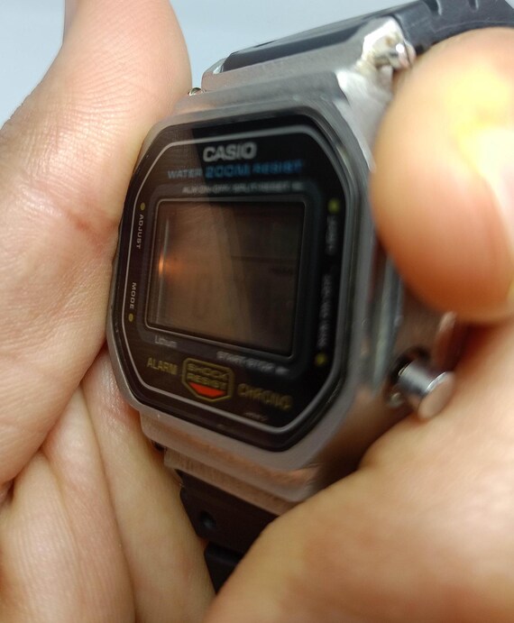 Vintage 1990 Casio G-Shock DW-5600 mod 691 Japan in W… - Gem