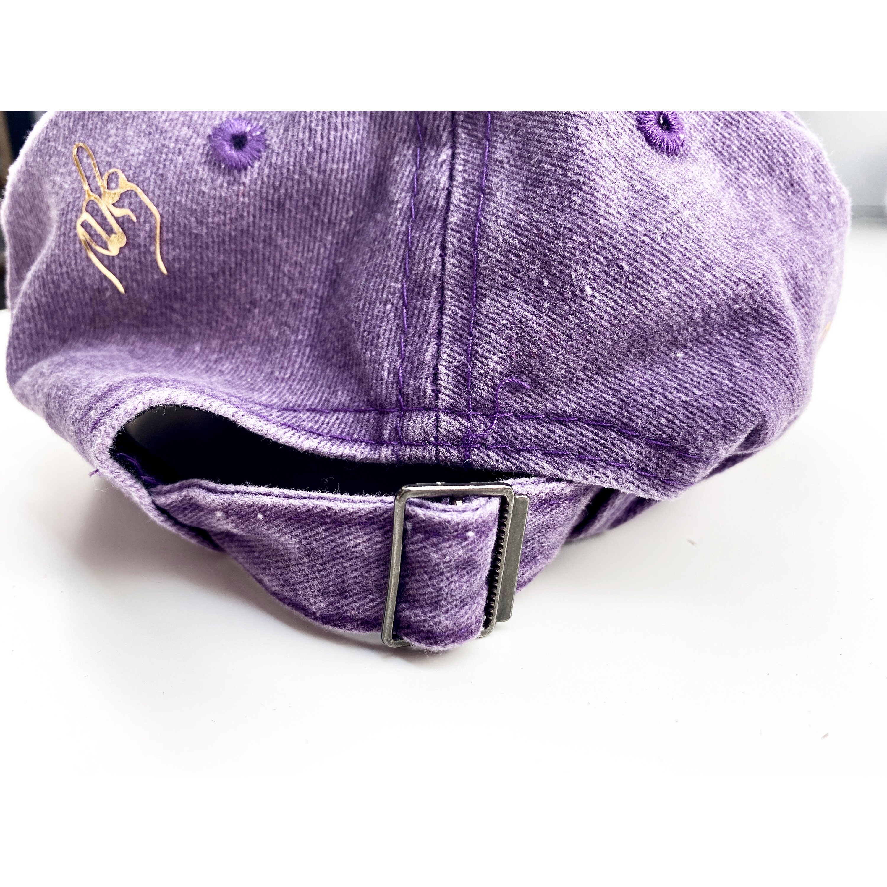 Cap, Middle Finger, Feminist, Vintage, Blue, Purple, Gold, 6 Panel - Etsy