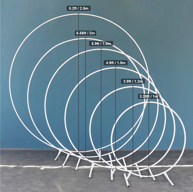 Wedding Arch Wedding Hoop Backdrop Wedding Wedding Circle | Etsy