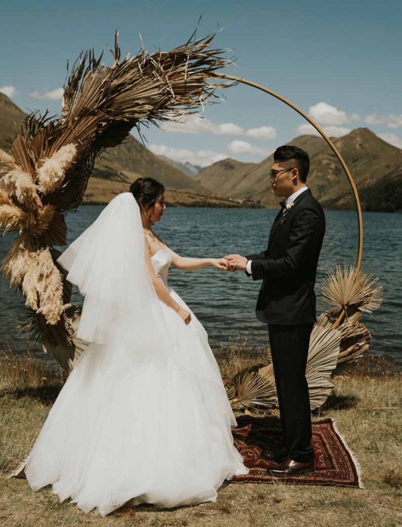 Wedding Arch Wedding Hoop Backdrop Wedding Wedding Circle | Etsy