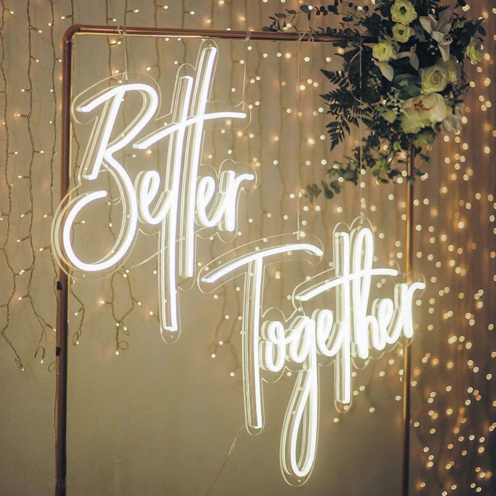 Letrero de luz led personalizado letrero de neón | Etsy