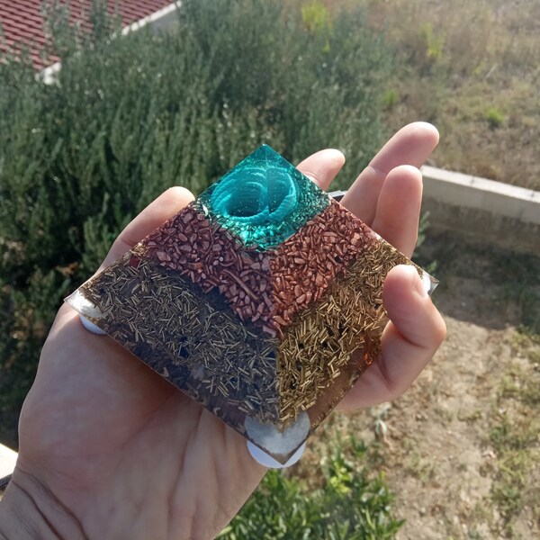 Orgone Pyramid - Etsy