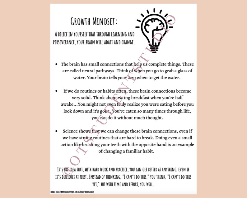 Grounding Journal, Growth Mindset Worksheet, Teacher Worksheets ...