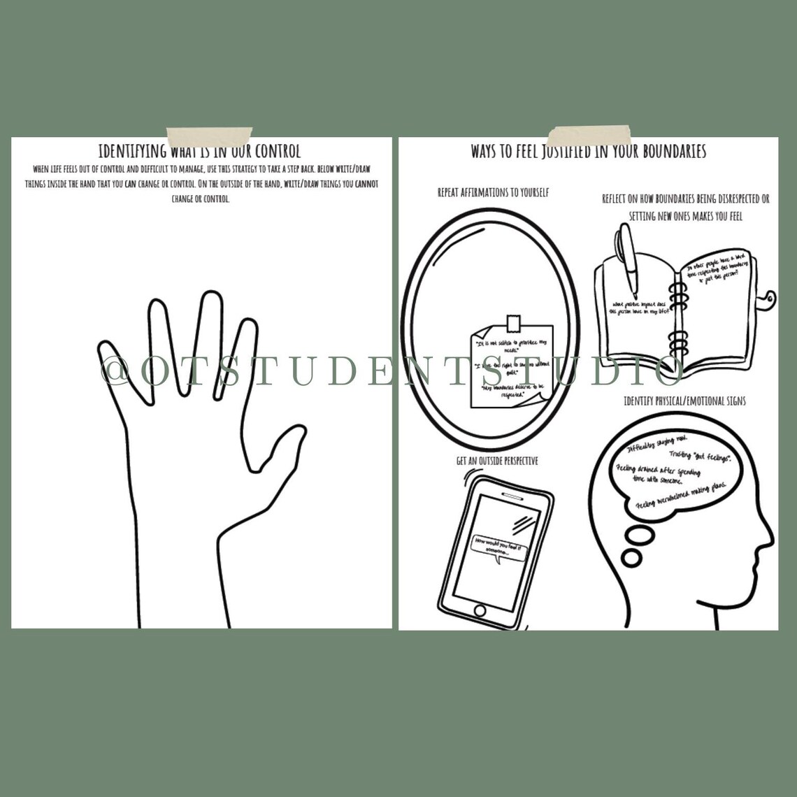 Healthy Boundaries Activity, Setting Boundaries, Setting Boundaries ...