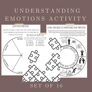Understanding Emotions Activity, Emotion Wheel for Kids, Teaching ...