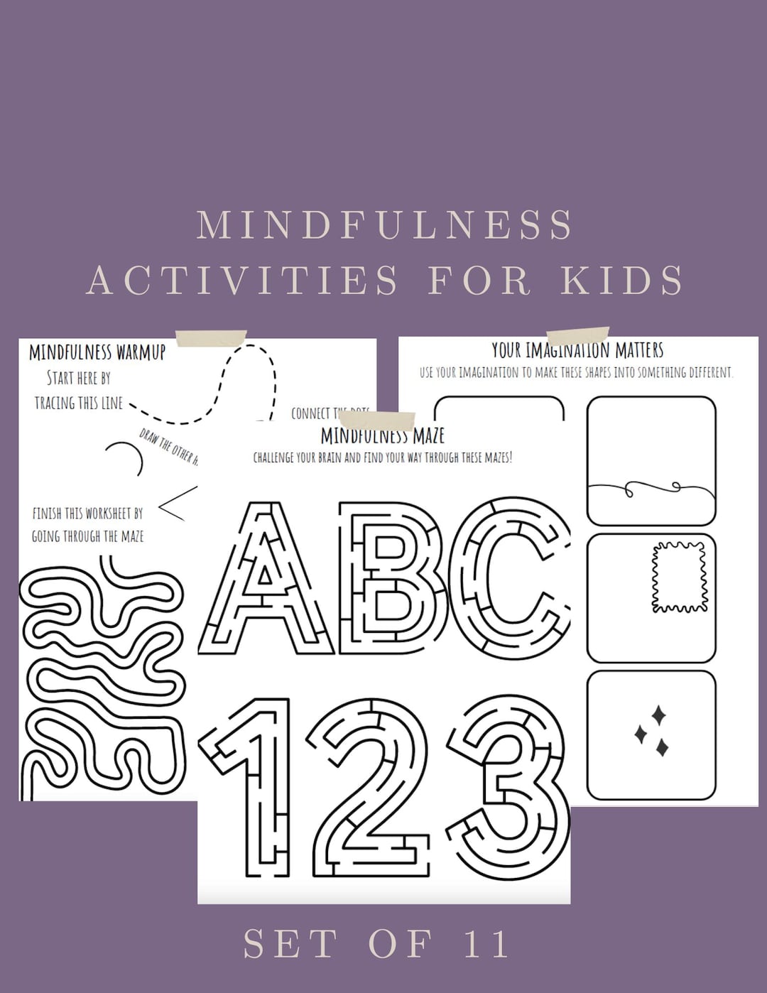 Mindfulness for Kids, Fine Motor Activity, Autism Acitvity Ideas ...