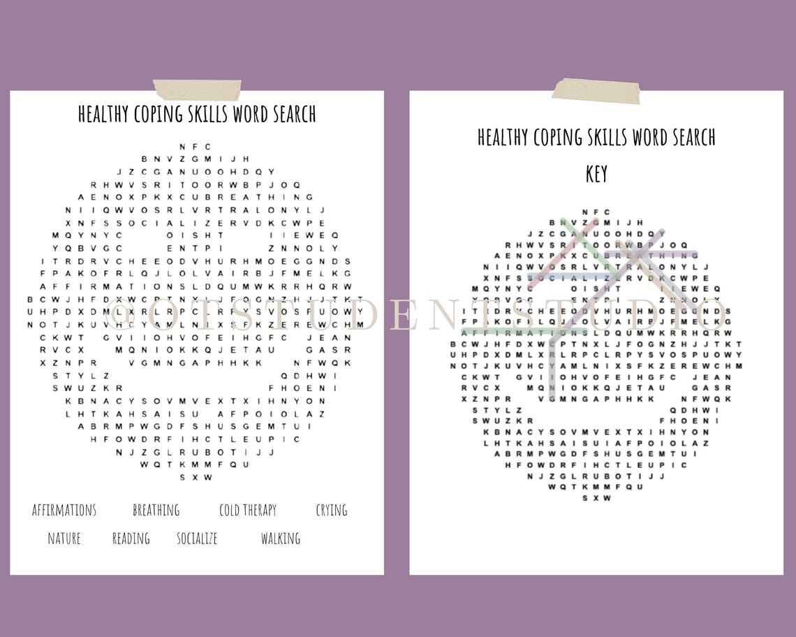 Sleep Hygiene Handout: Healthy Night Routine, Coping Skills (printable ...
