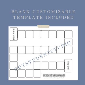 Get to Know Me Game, Board Game Template, Introduction Games ...