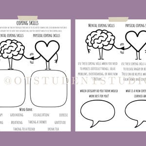 Sleep Hygiene Handout: Healthy Night Routine, Coping Skills (printable ...
