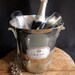 Vintage KRUG Champagne Cooler, Ice Bucket, Made in France. Chromed ...