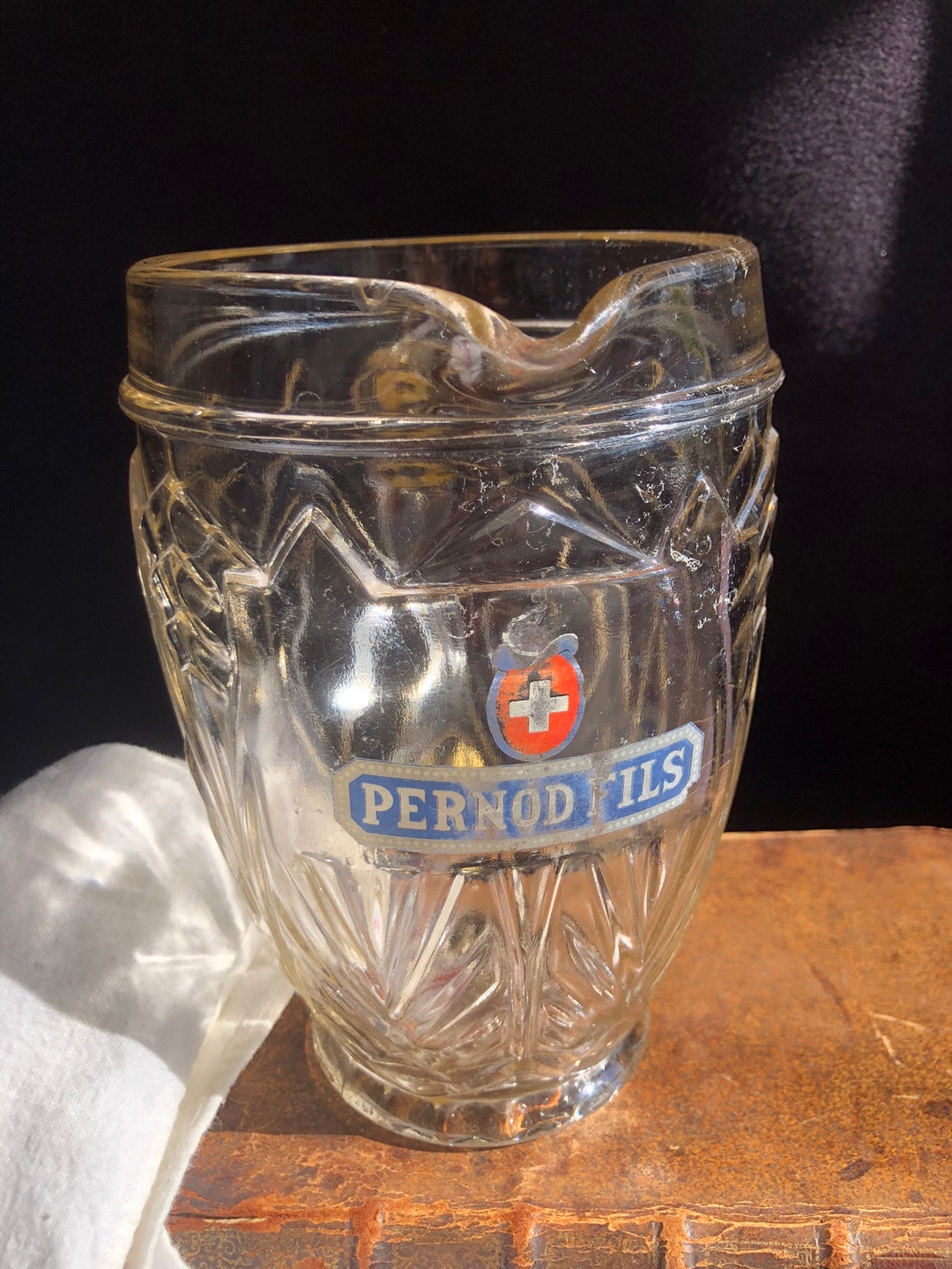 Antique French PERNOD &FILS Jug, Pitcher, Carafe, Bar Top, Aperitif ...