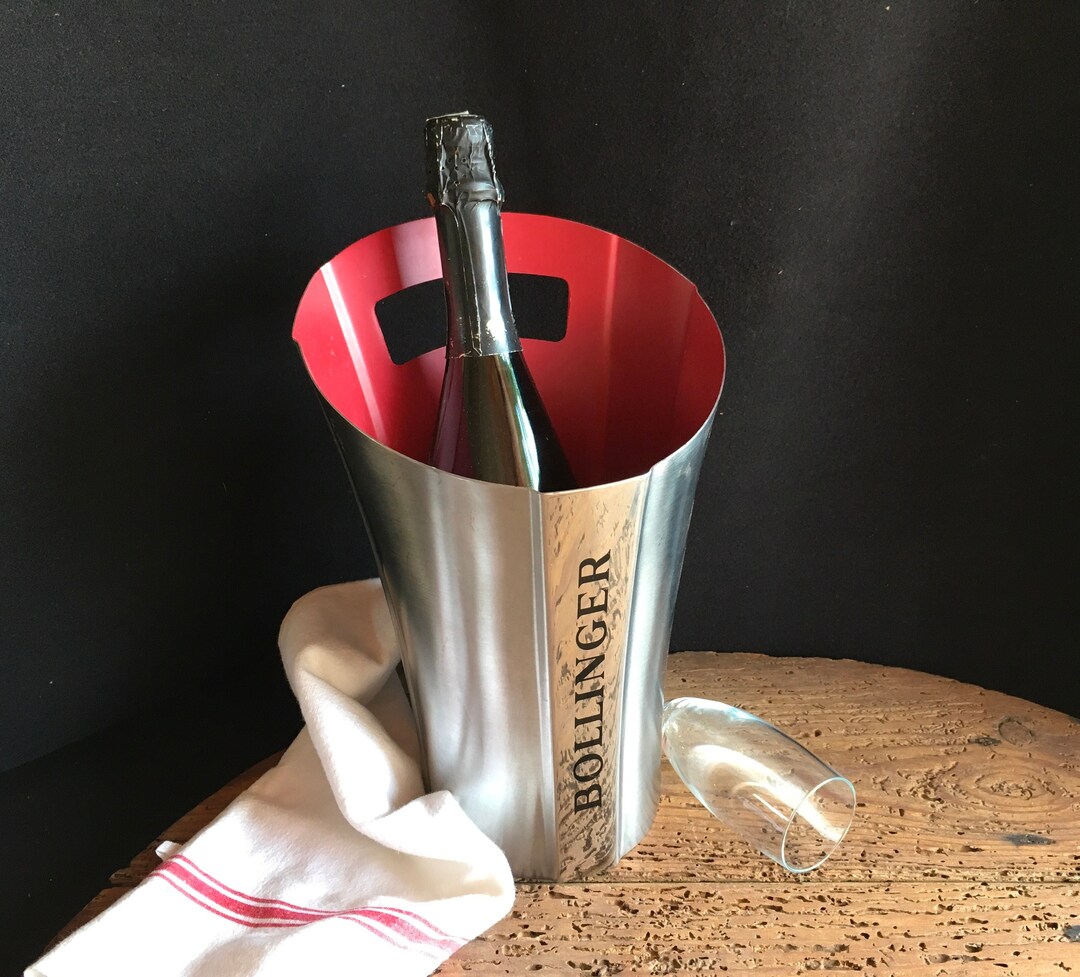 Authentic Vintage BOLLINGER Champagne Cooler, Ice Bucket, Wine Cooler ...