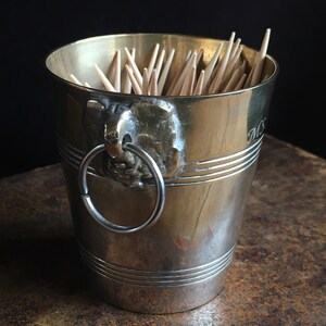 Vintage Silver Plated MINIATURE Champagne Bucket, Ice Bucket, Wine ...