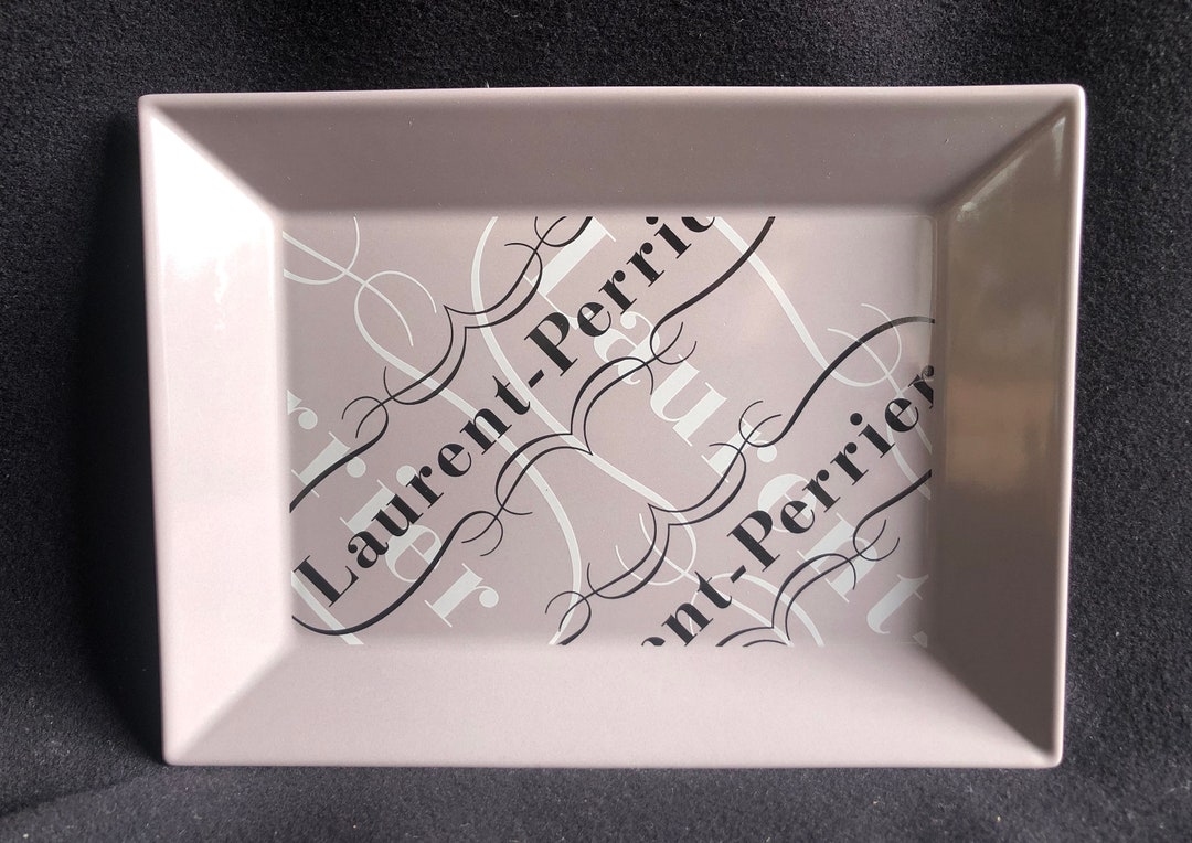 Vintage French LAURENT PERRIER Champagne Dish. Advertising. Champagne ...