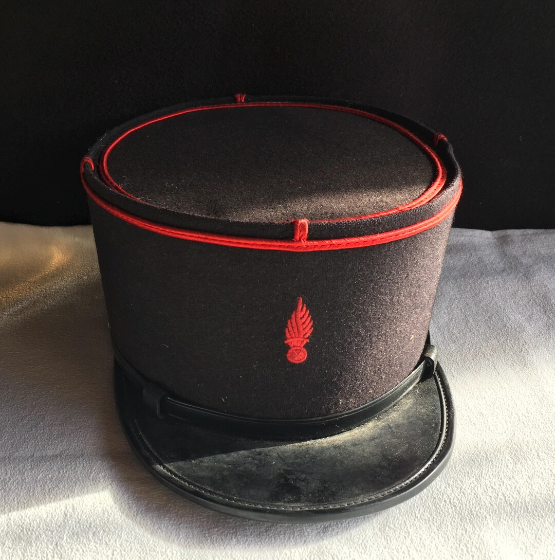 Authentic Vintage French KEPI, French Policemans Hat. Used.. Great to ...