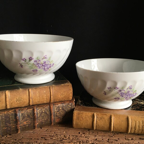 Cafe Au Lait Bowls - Etsy
