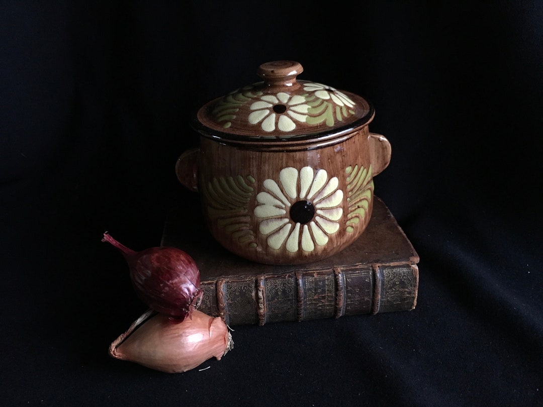 Vintage French Small CASSEROLE or Oven Dish From Alsace Region. Used ...
