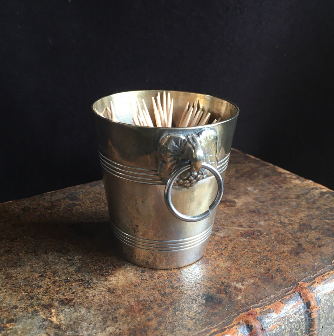 Vintage Silver Plated MINIATURE Champagne Bucket, Ice Bucket, Wine ...