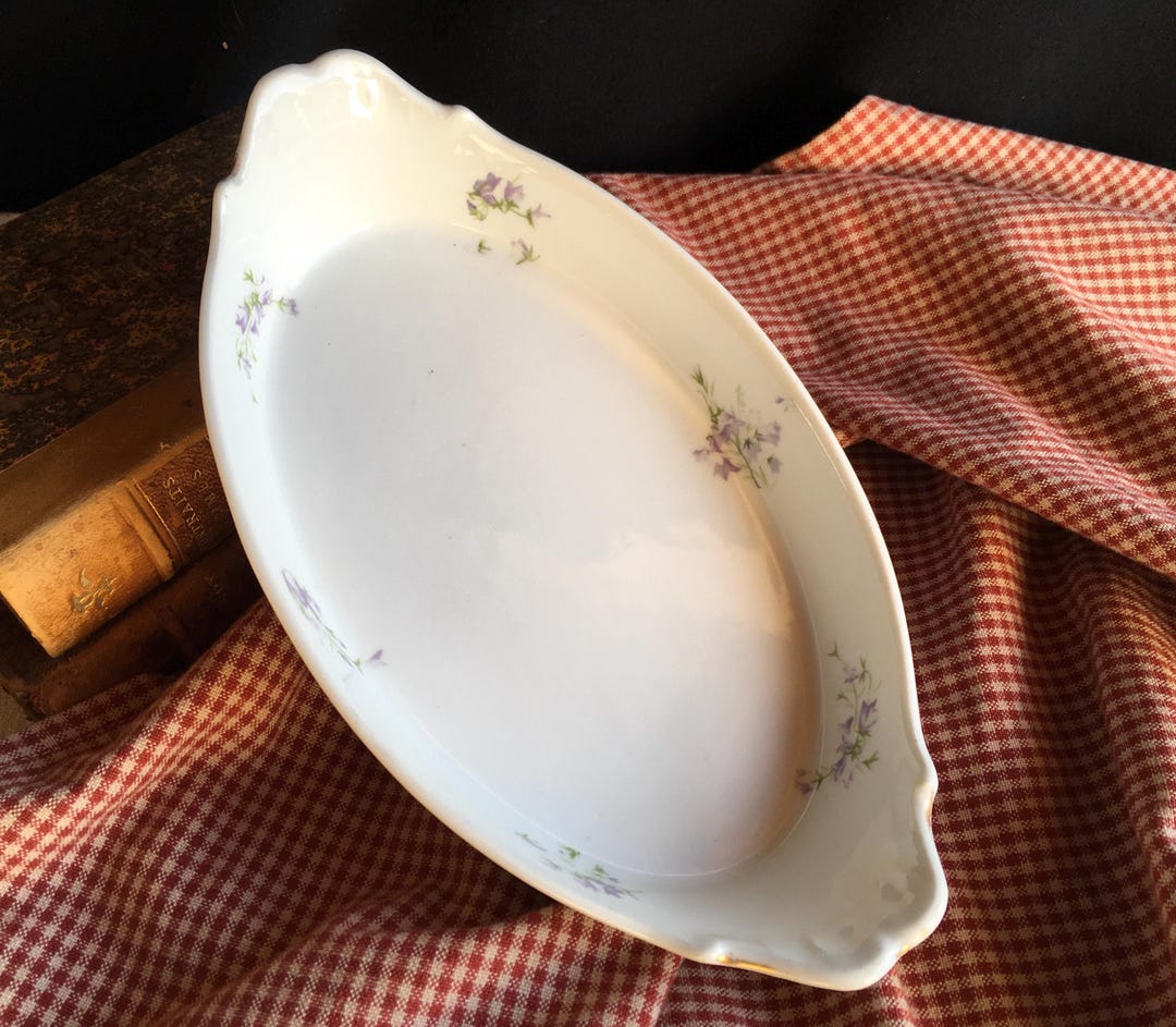 Oval ALUMINITE Porcelain, gratin Dish in Perfect Condition. Vintage ...